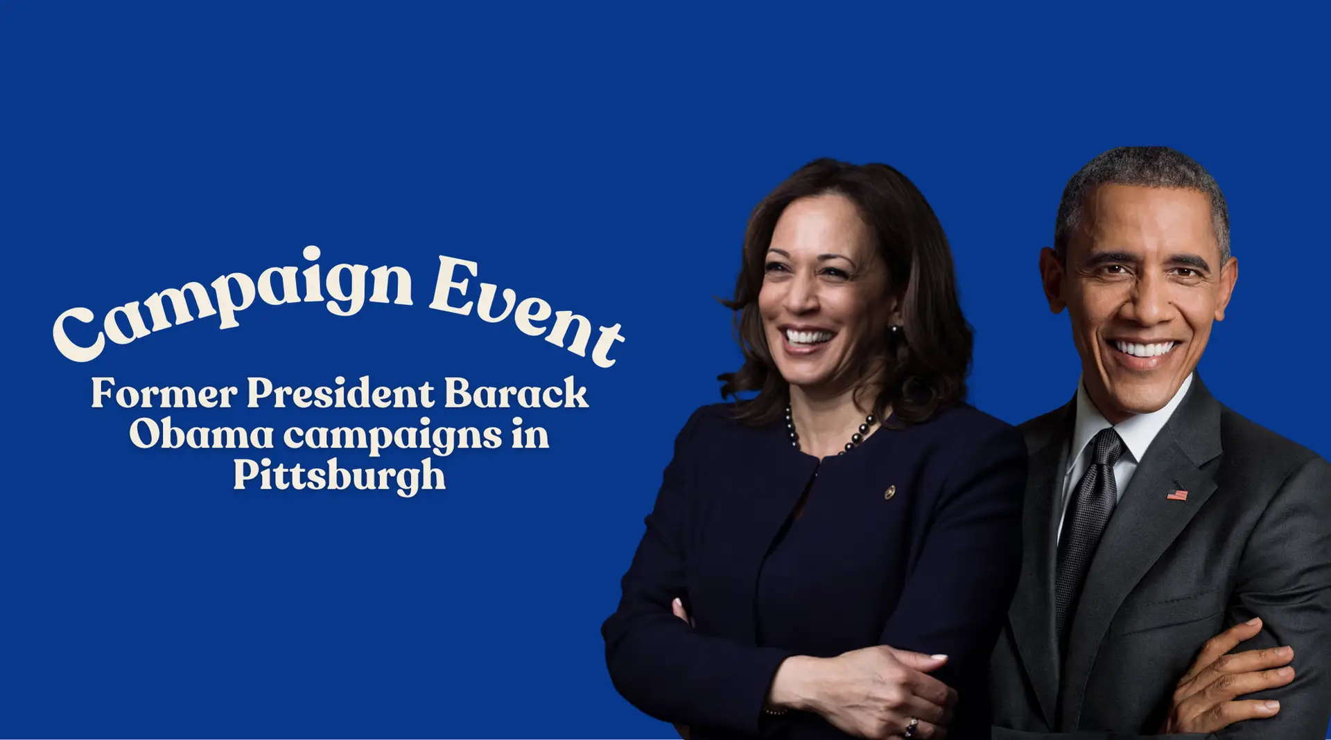 Former President Barack Obama campaigns for Vice President Kamala ...